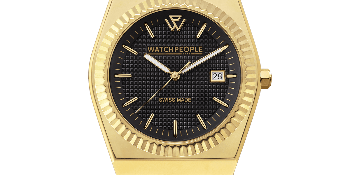 WP1 Gold Black - 36mm • Watchpeople
