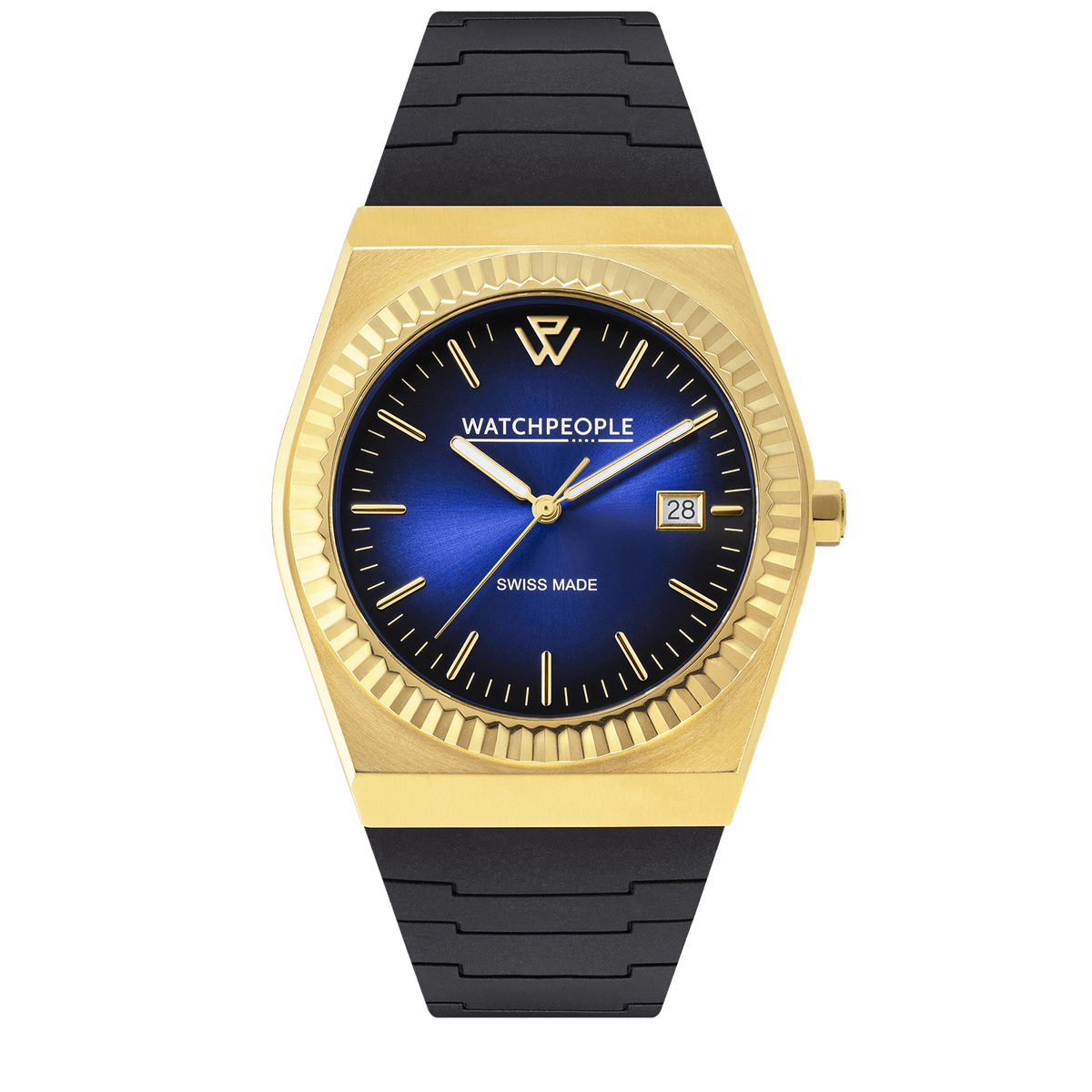 WP1 Gold Black Blue - 41mm • Watchpeople